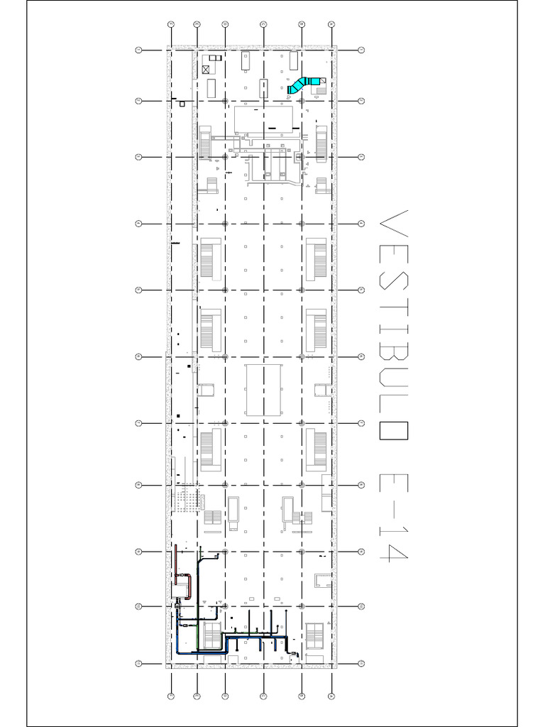 Estacion 14 - Vestibulo - Plano Redline | PDF