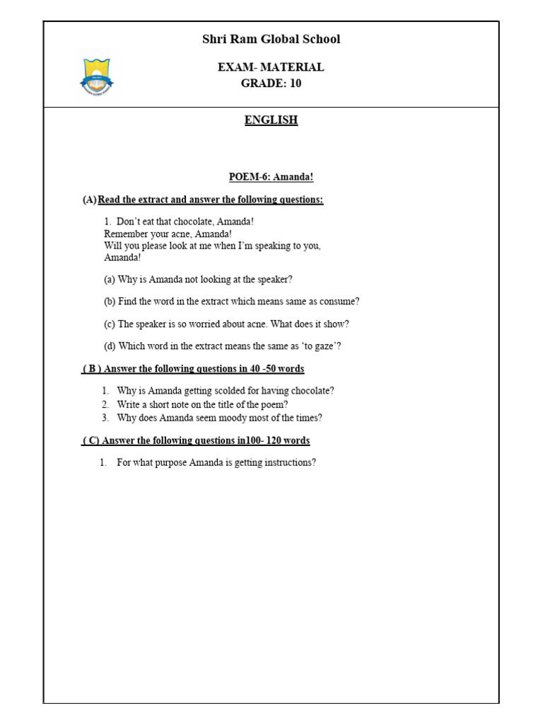 Exam Material | PDF