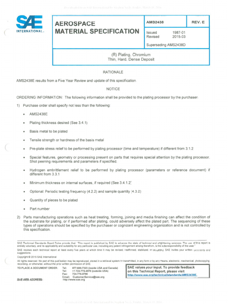 ASTM Aerospace Material Specification 2438 | PDF