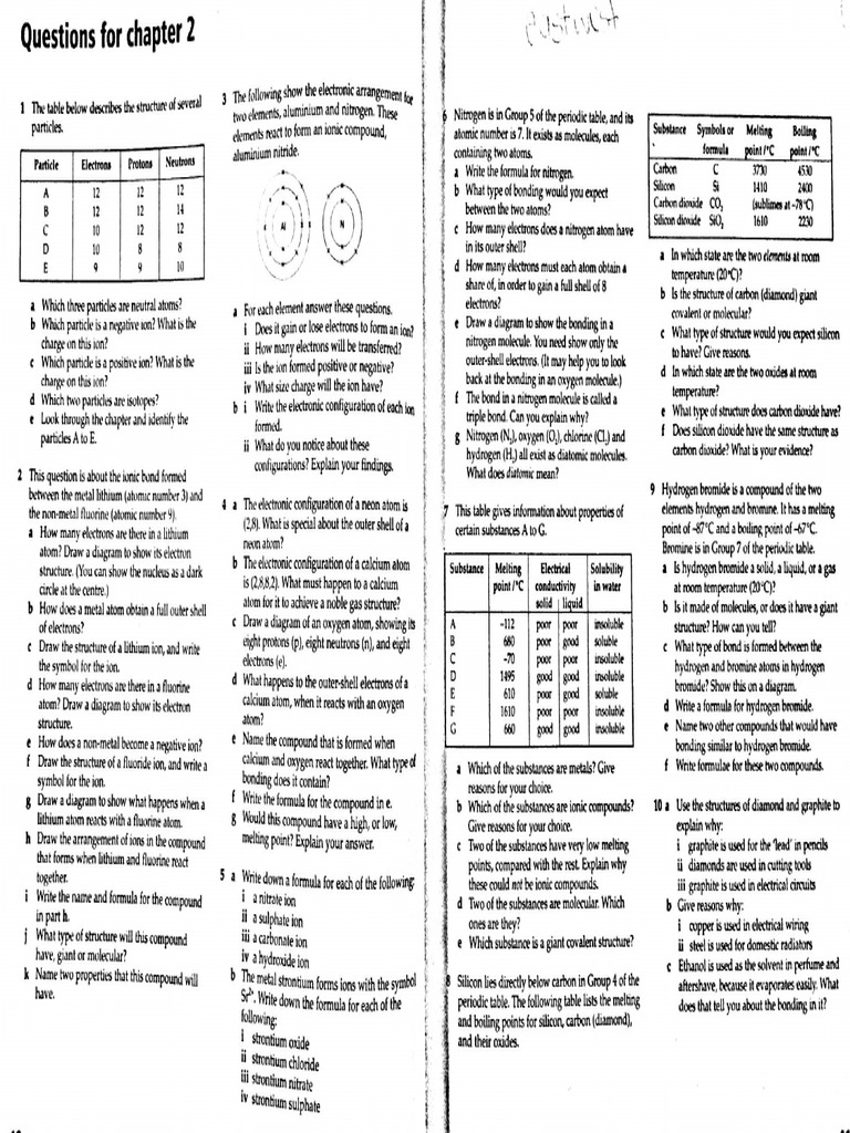 Chapter 2 Questions | PDF