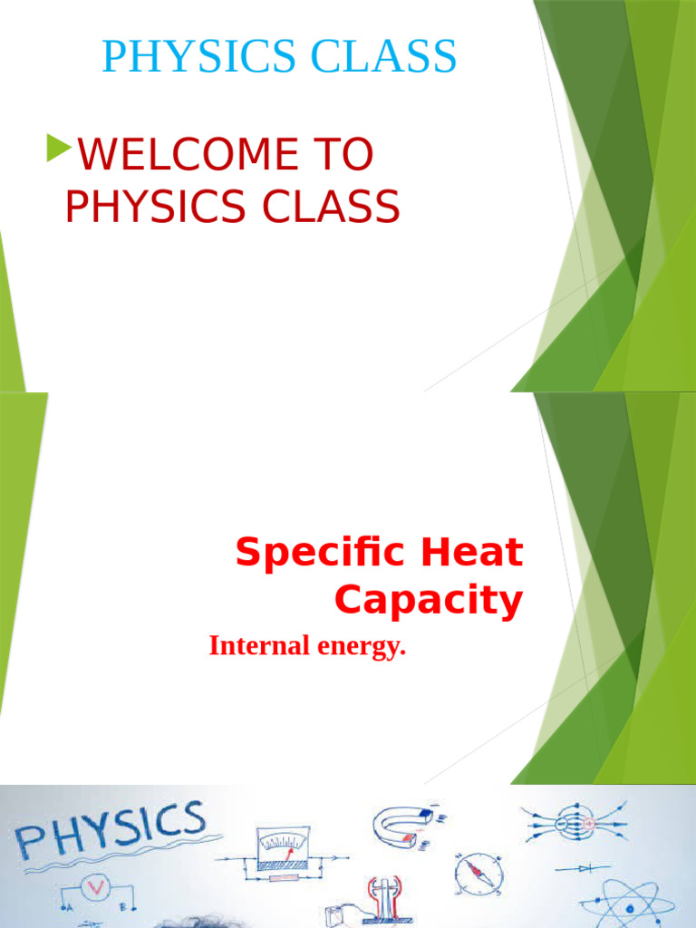 Understanding Specific Heat Capacity | PDF | Heat Capacity | Heat