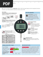 Insize 2112-10 Digital Indicator Specs | PDF