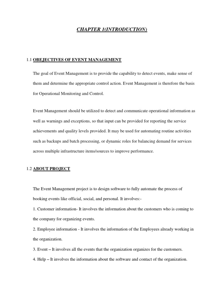 Event Management Database System: A Comprehensive Look at the ...