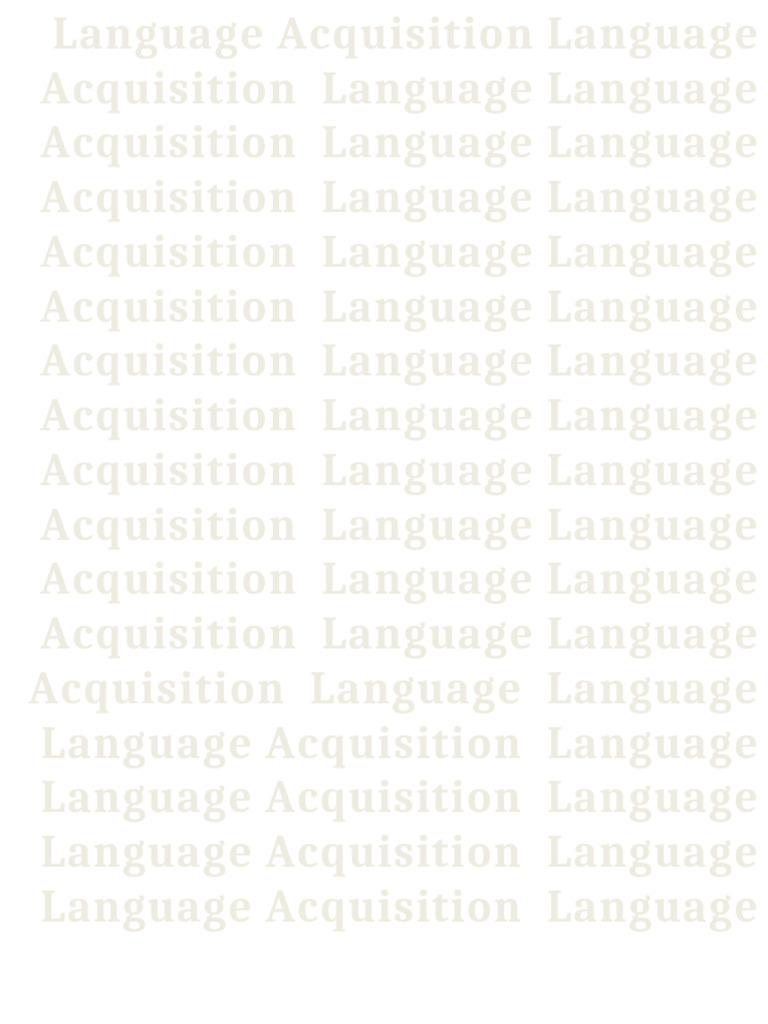 1424716276.3139Booklet 1 (1) | PDF | Second Language Acquisition | Language Acquisition