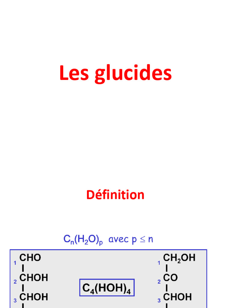 Comprendre les glucides et leurs types | PDF | Glucide | Glucose