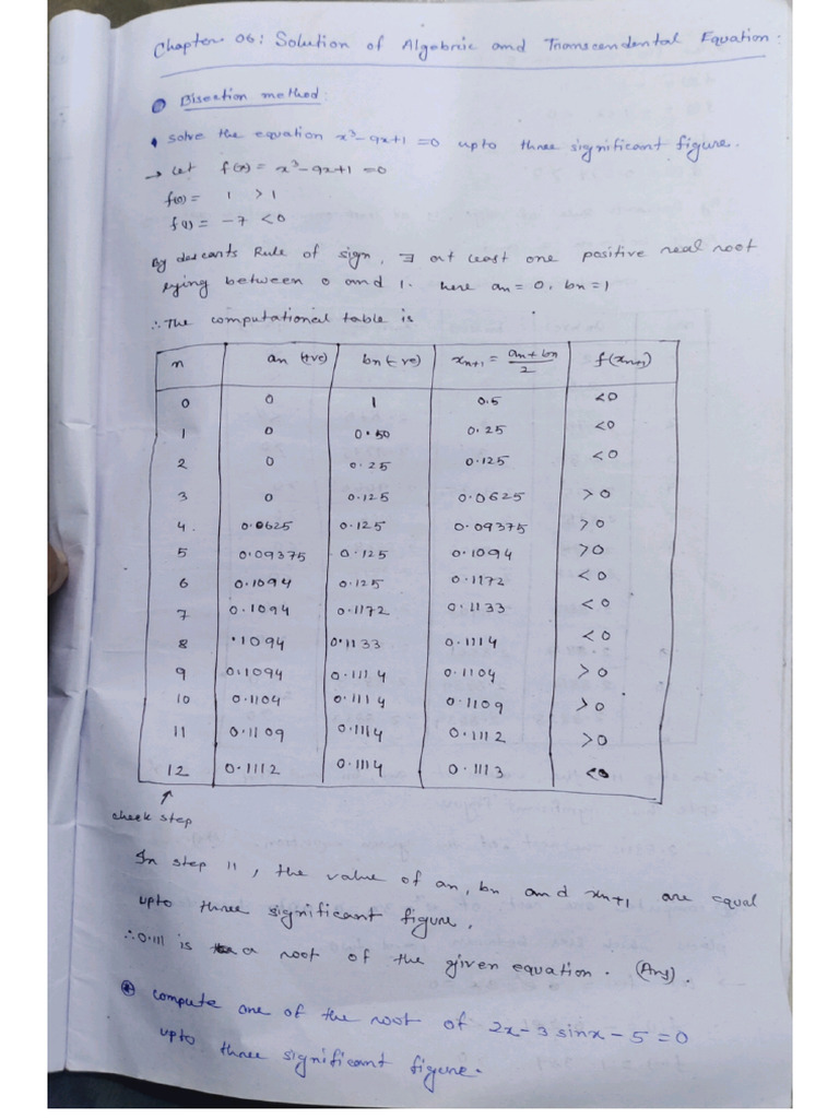 Bisection Method 2.0 | PDF