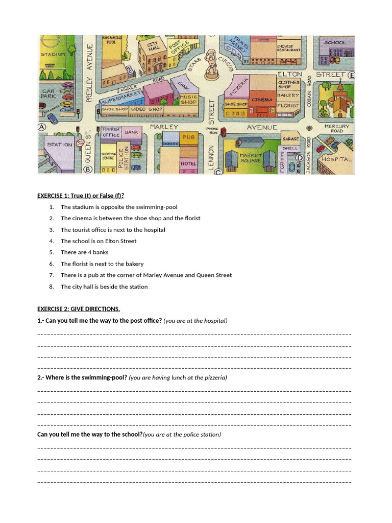 Giving Directions | PDF