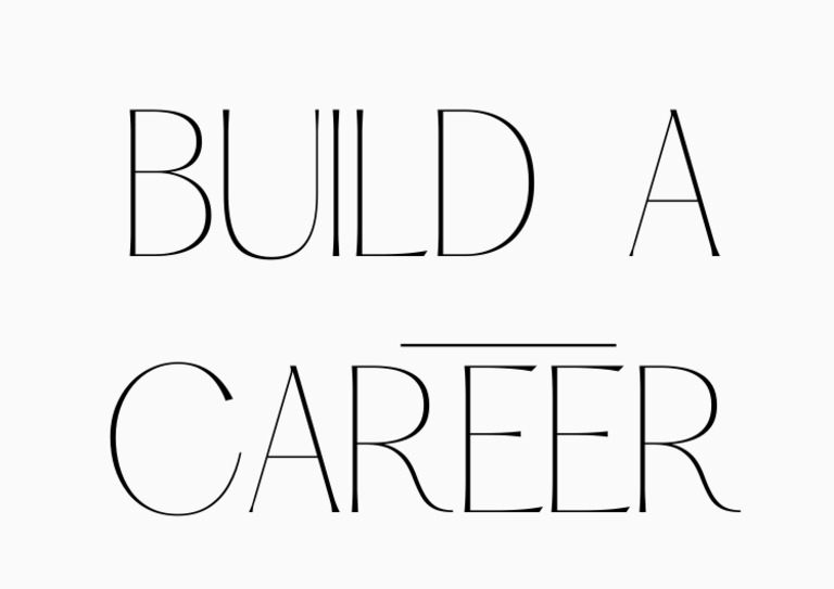 Career Building Strategies and Tips | PDF
