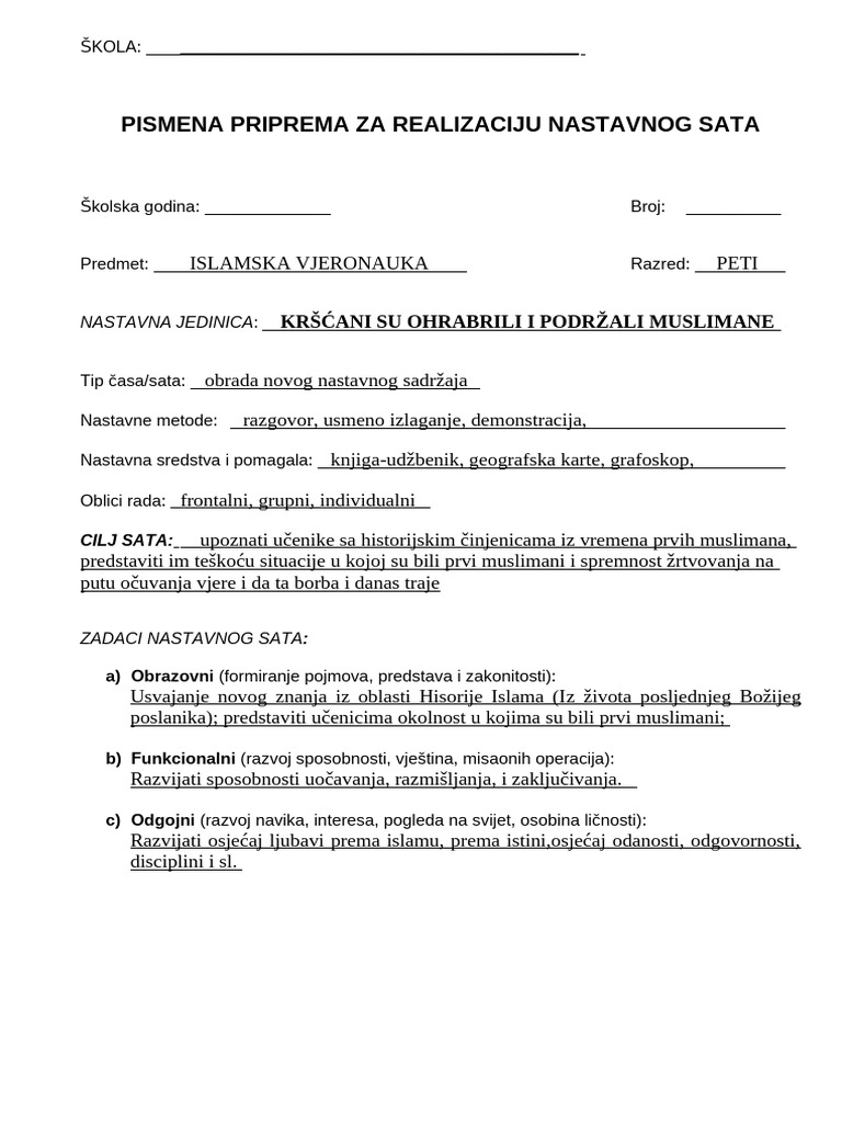 V - 18 - C - Krscani Su Ohrabrili I Podrzali Muslimane, 51 | PDF