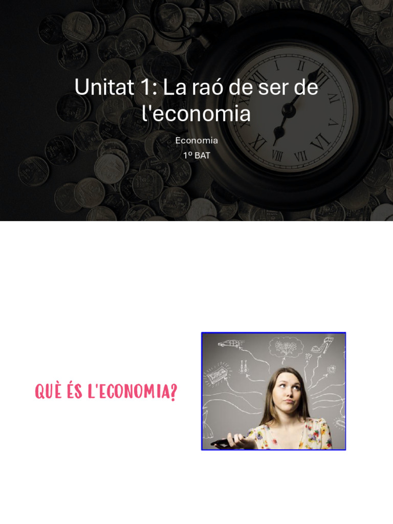 Unitat 1 ECO | PDF