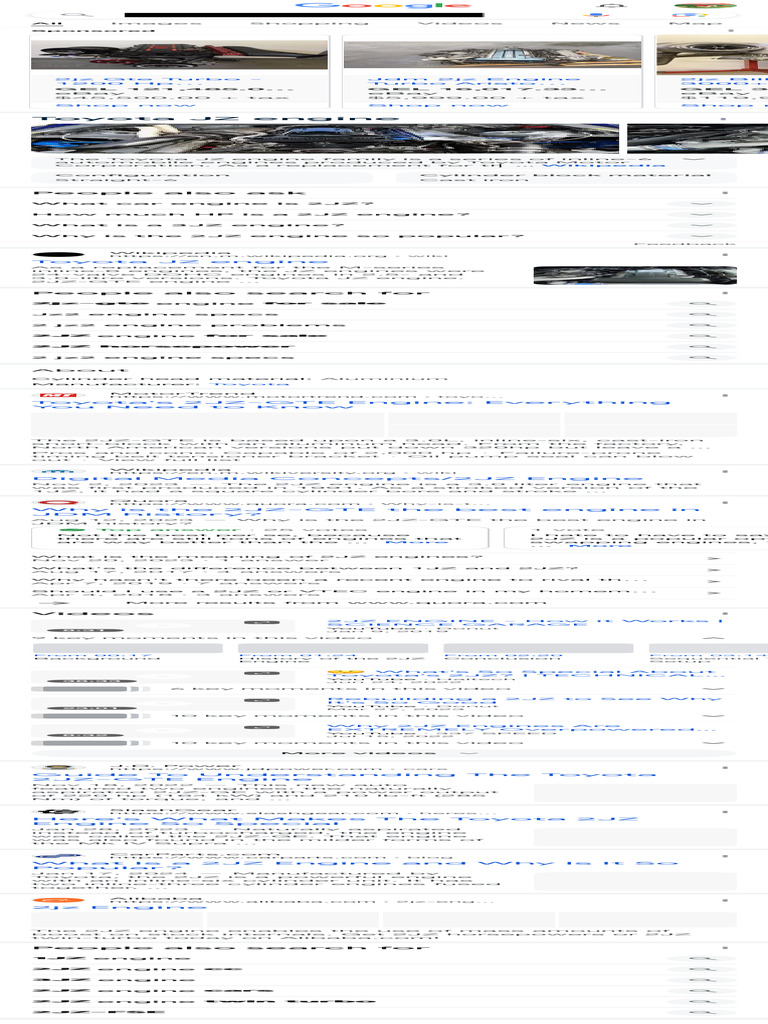 Jz2 Engine - Google Search | PDF | Vehicles | Engines