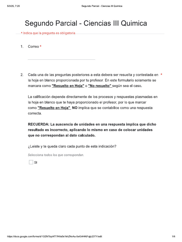 Evaluacion Segundo Parcial | PDF