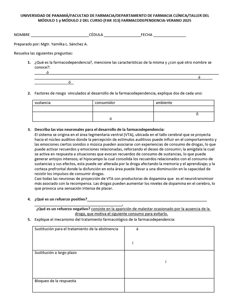 Curso de Farmacodependencia 2025 | PDF | Cannabis (Droga) | Drogas