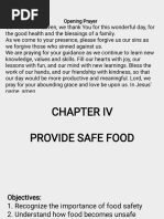 Servsafe 8E Chapter 1 | PDF