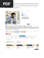 Attend Live Classes on IMS Portal 3.0 | PDF