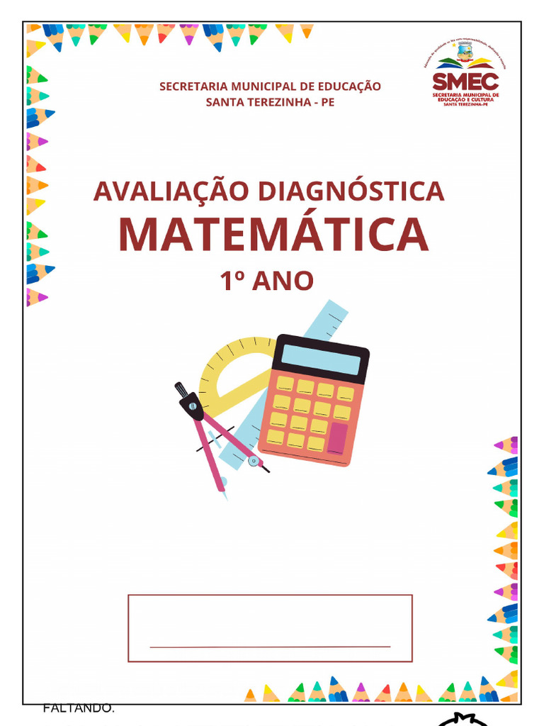 Matemática 1º Ano | PDF