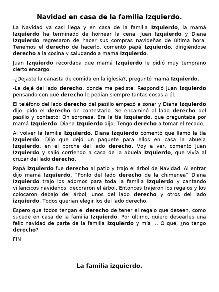 Navidad en Casa de La Familia Izquierdo | PDF | Navidad