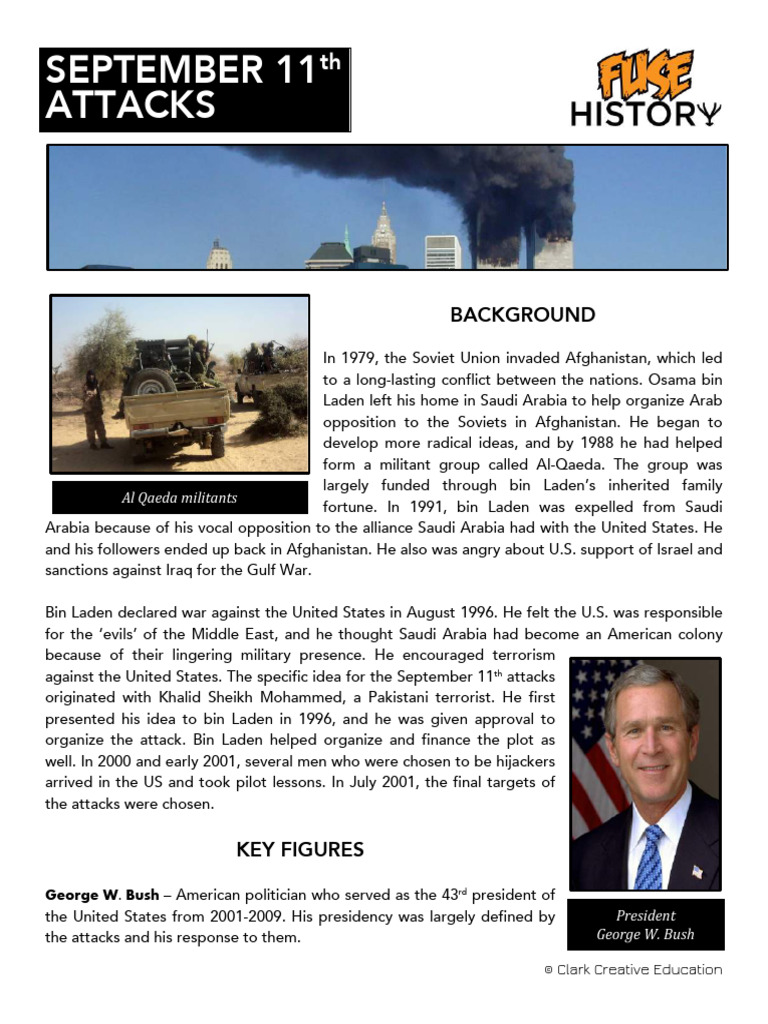 September 11th Attacks Reading | PDF | September 11 Attacks | Osama Bin ...