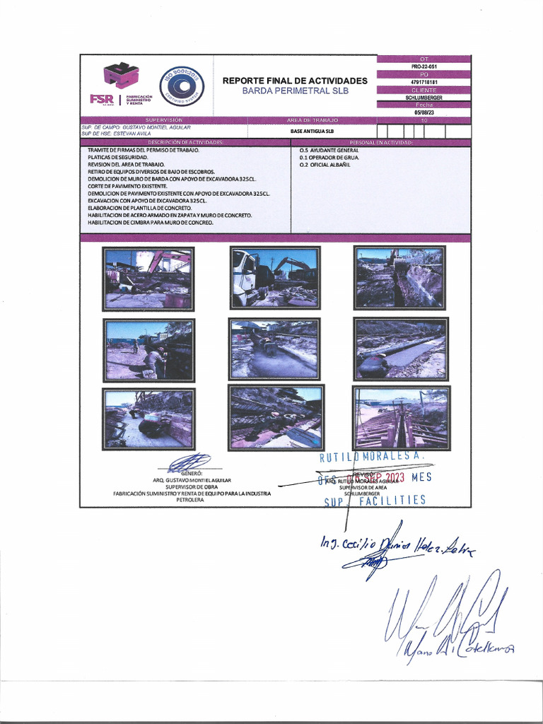 Estimacin Final Barda Perimetral | PDF