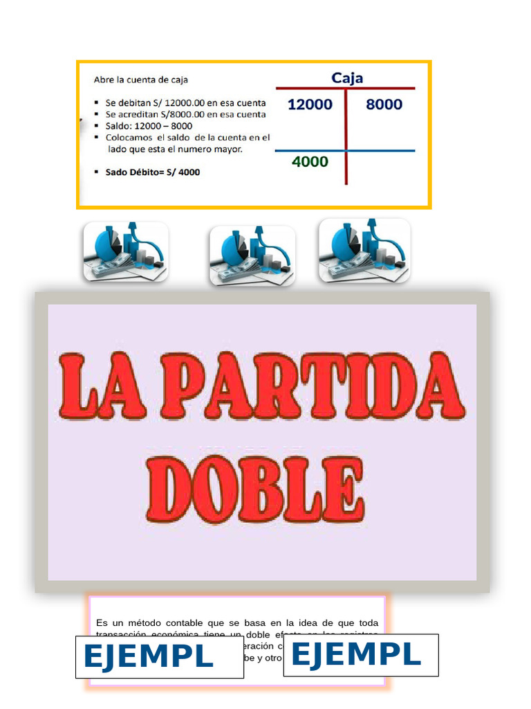 Ejemplo de Partida Doble en Contabilidad | PDF