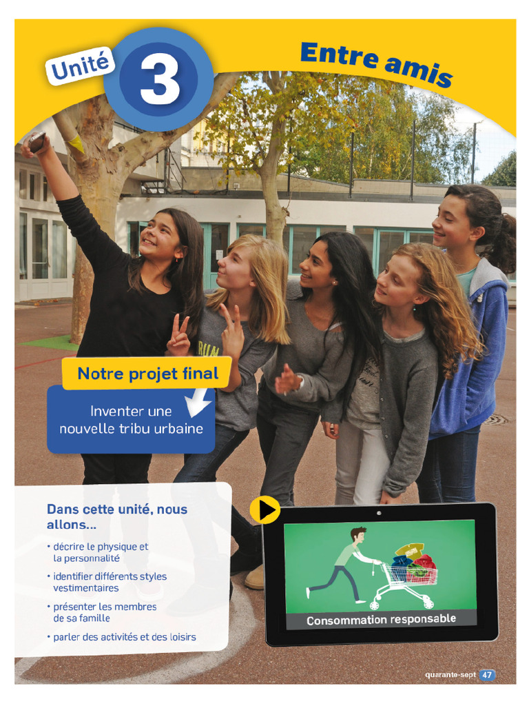 A Plus 1 - Unité 3 | PDF