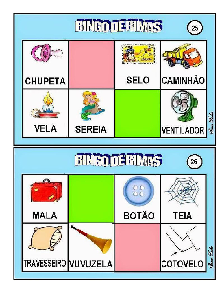 Bingo Das Rimas | PDF