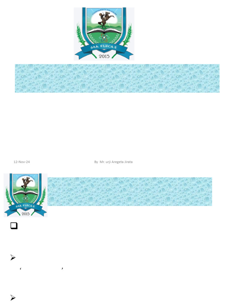 Selale University Enterpreneurship Course | PDF | Entrepreneurship ...