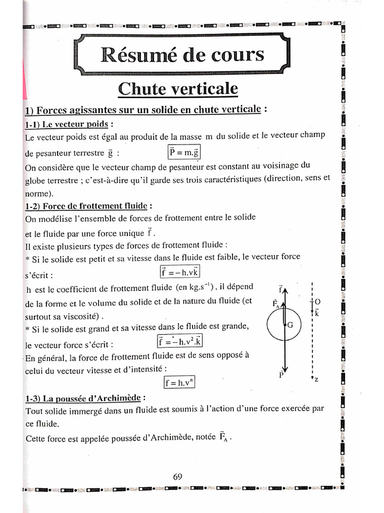 Chute verticale | PDF