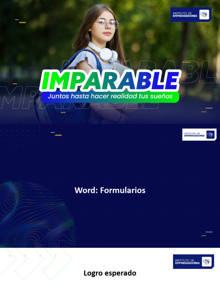 Semana 03 - Informática II - Word Formularios | PDF
