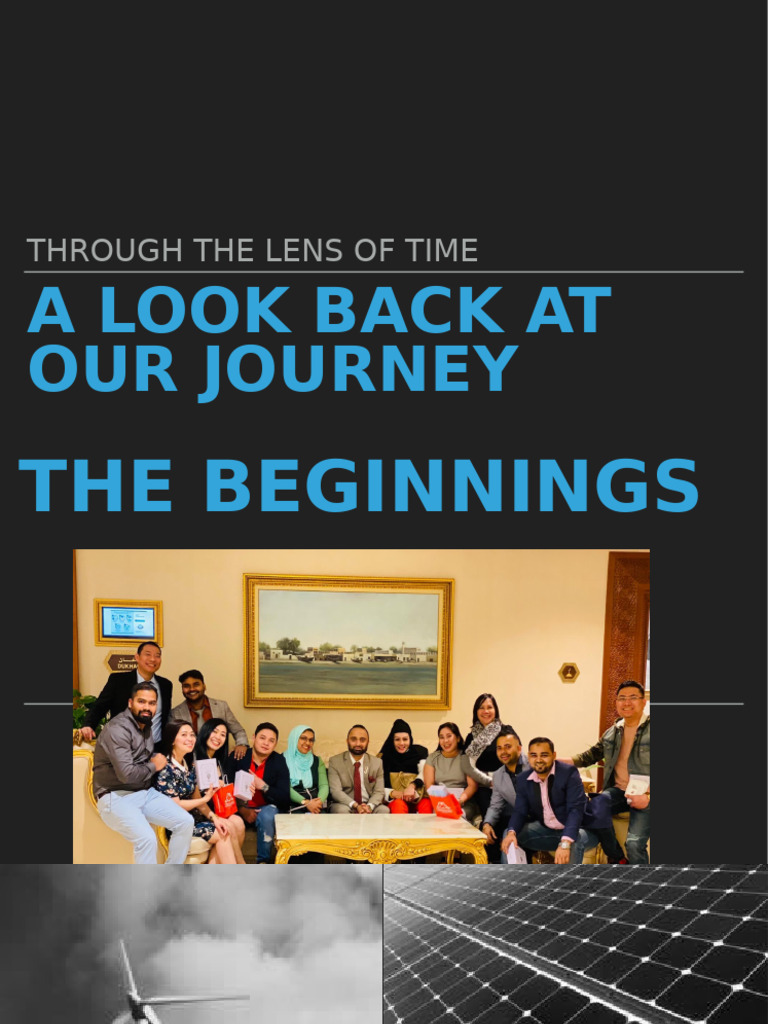 Through The Lens of Time: A Look Back at Our Journey | PDF