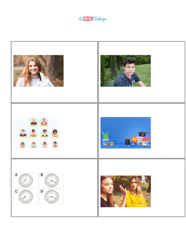 Big Challenge Quiz Overview | PDF