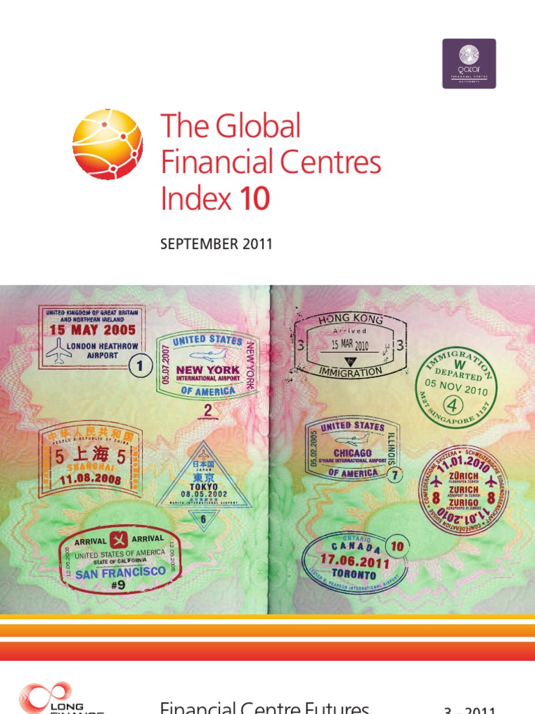 The Global Financial Centres Index 10 | PDF | Competitiveness ...