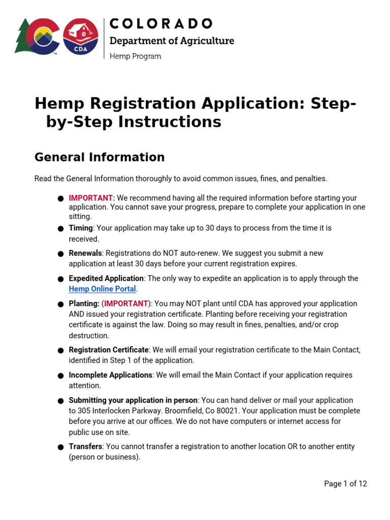 March 2021 Step by Step Application Instructions | PDF | Sole Proprietorship | Acre