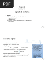 Energy vs Power Signals Explained | PDF | Trigonometric Functions ...