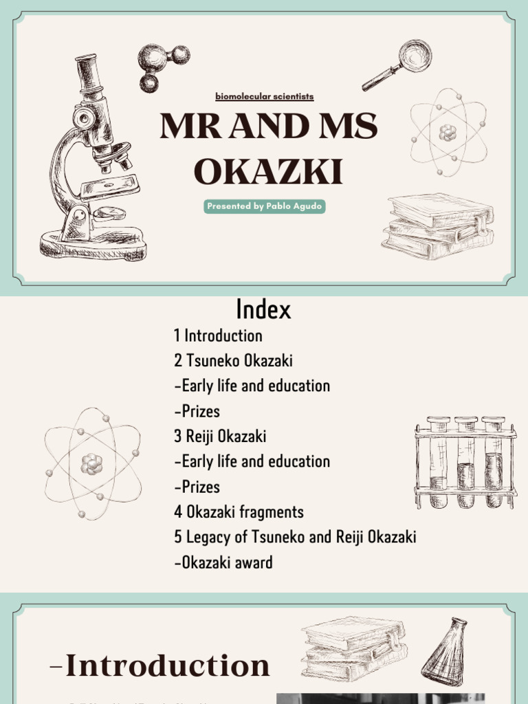 Presentación Proyecto de Ciencias Minimalista Beige y Verde | PDF | Dna Replication | Biological ...