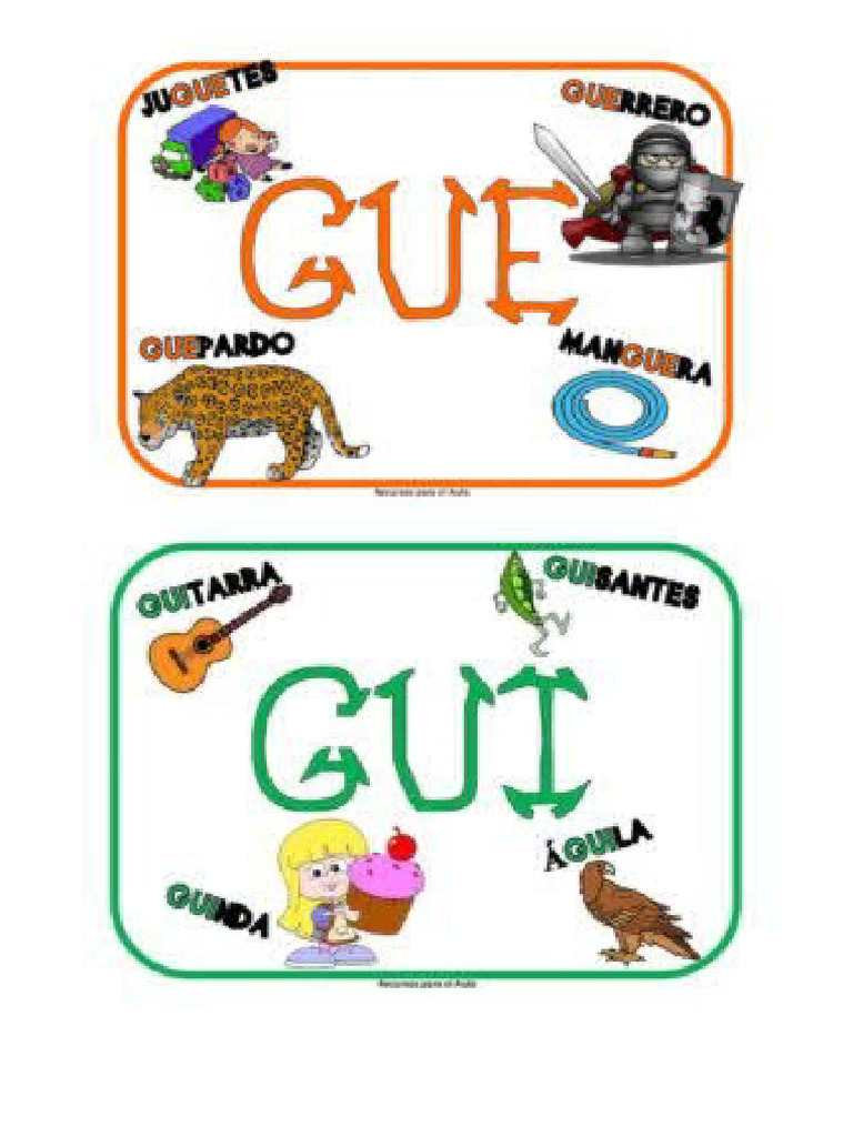 Ga Gue Gui Go Gu | PDF