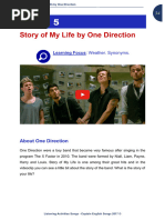 Story of My Life Lyrics | PDF