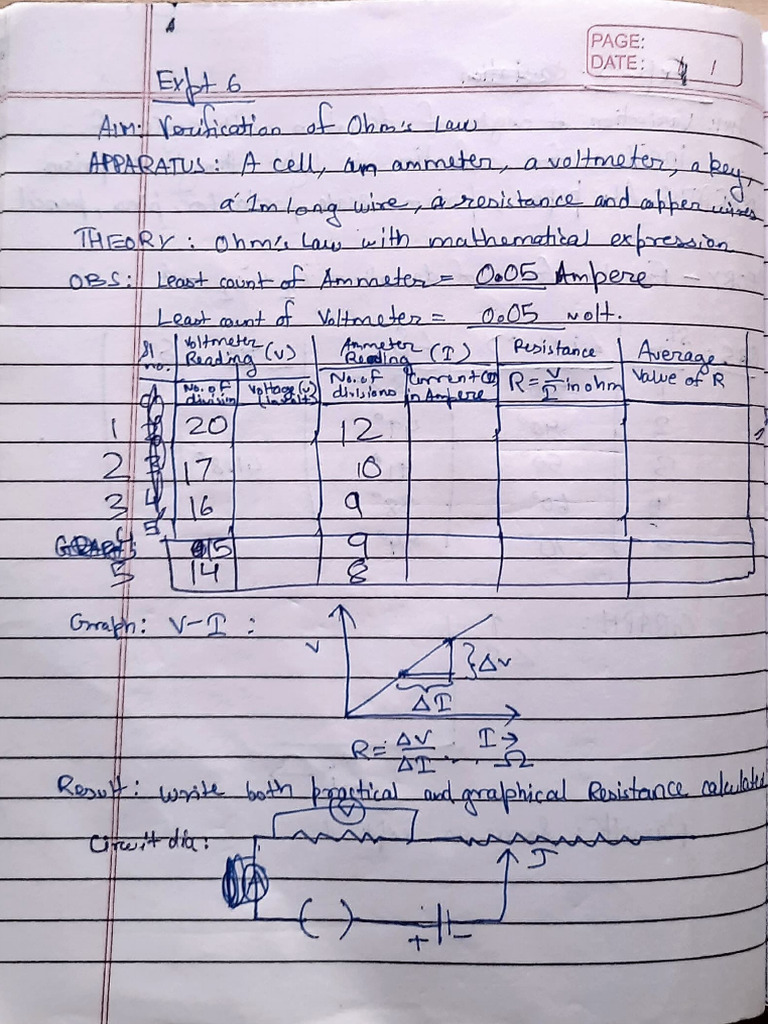 Physics Expt 6-9 | PDF