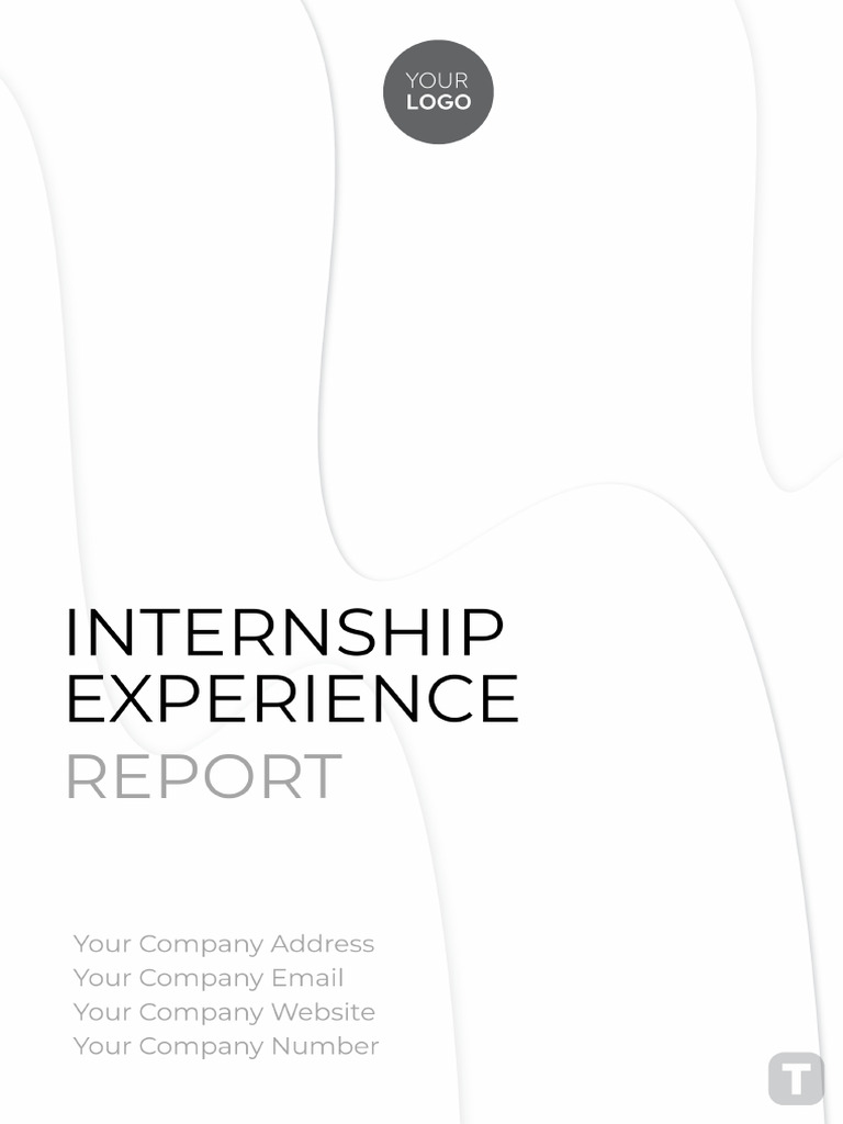 Internship Experience Report Template | PDF