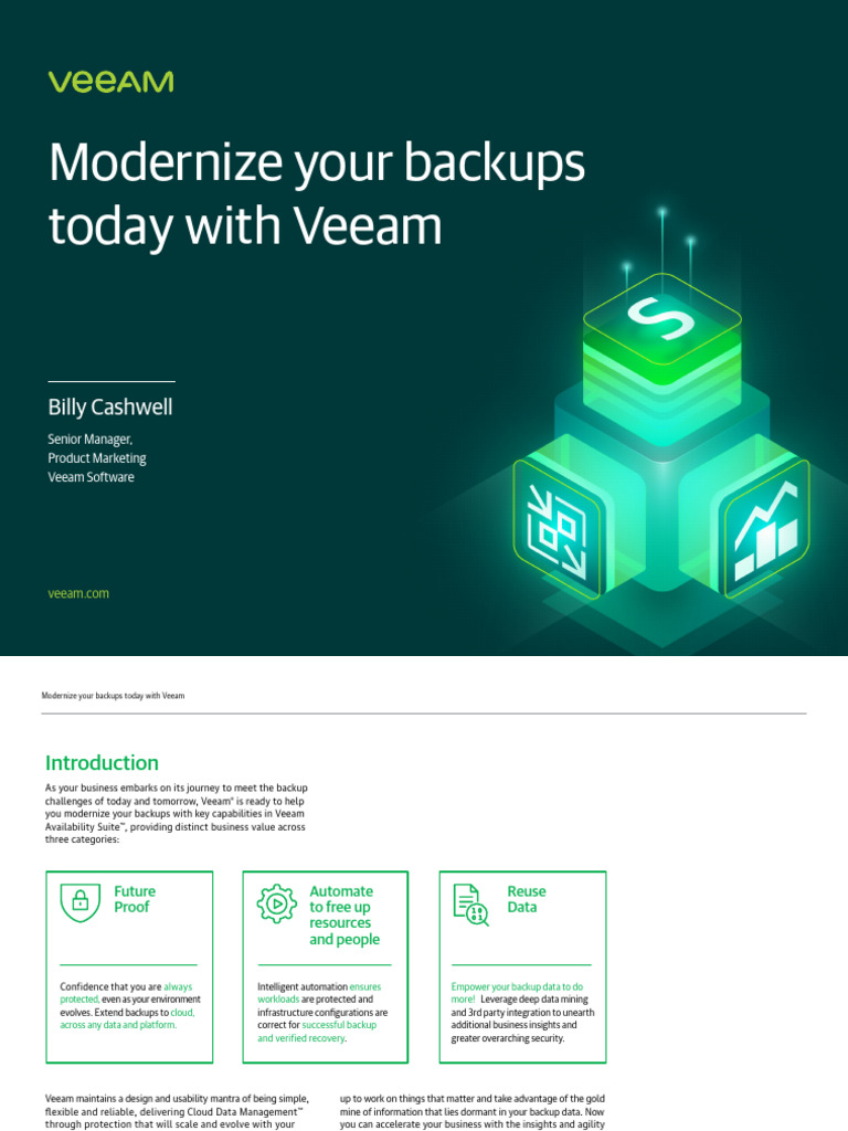 WP Vas Is Your Clear Path To Backup Modernization | PDF | Backup ...