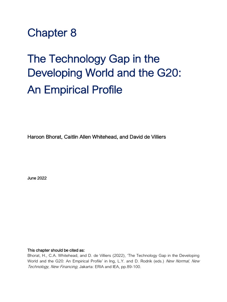 12_Ch.8-Technology-Gap-in-Developing-World-and-G20-NEW-1 | PDF | Gini ...