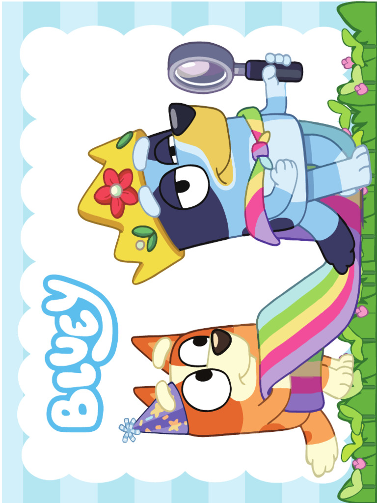 Wall Picture Bluey 304517 | PDF