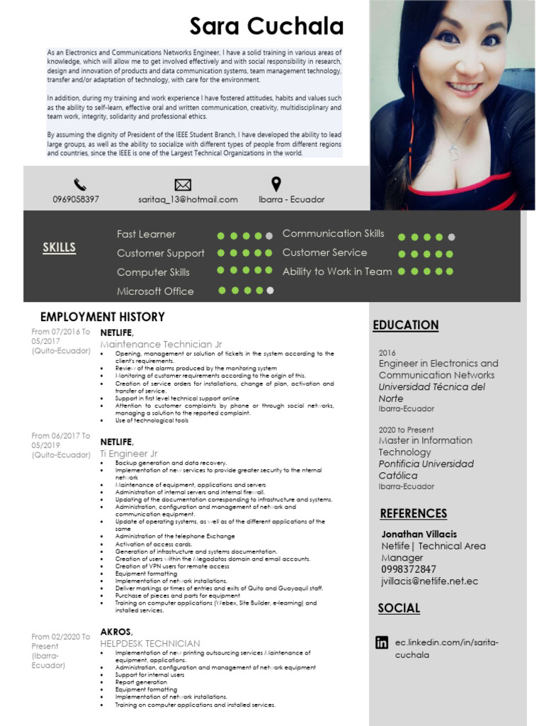 Cuchala's Role in Netlife's IT Services | PDF | Computer Network ...