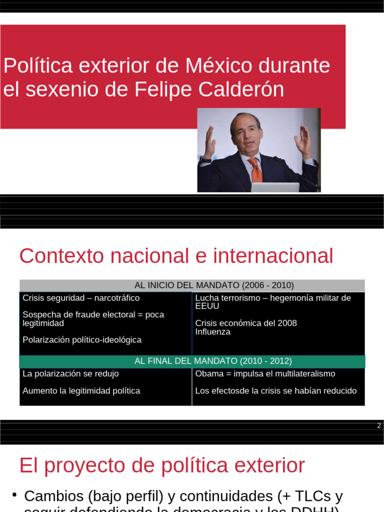Polex de Calderón | PDF | México | America latina