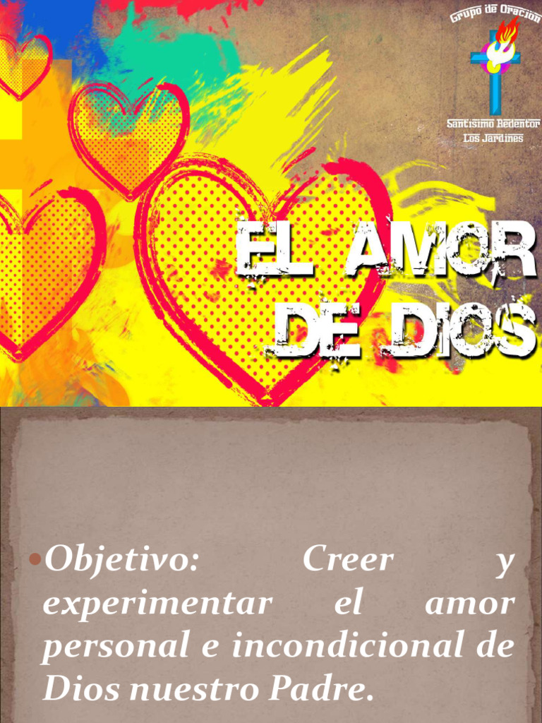 Experimenta el Amor Incondicional de Dios | PDF | Amor
