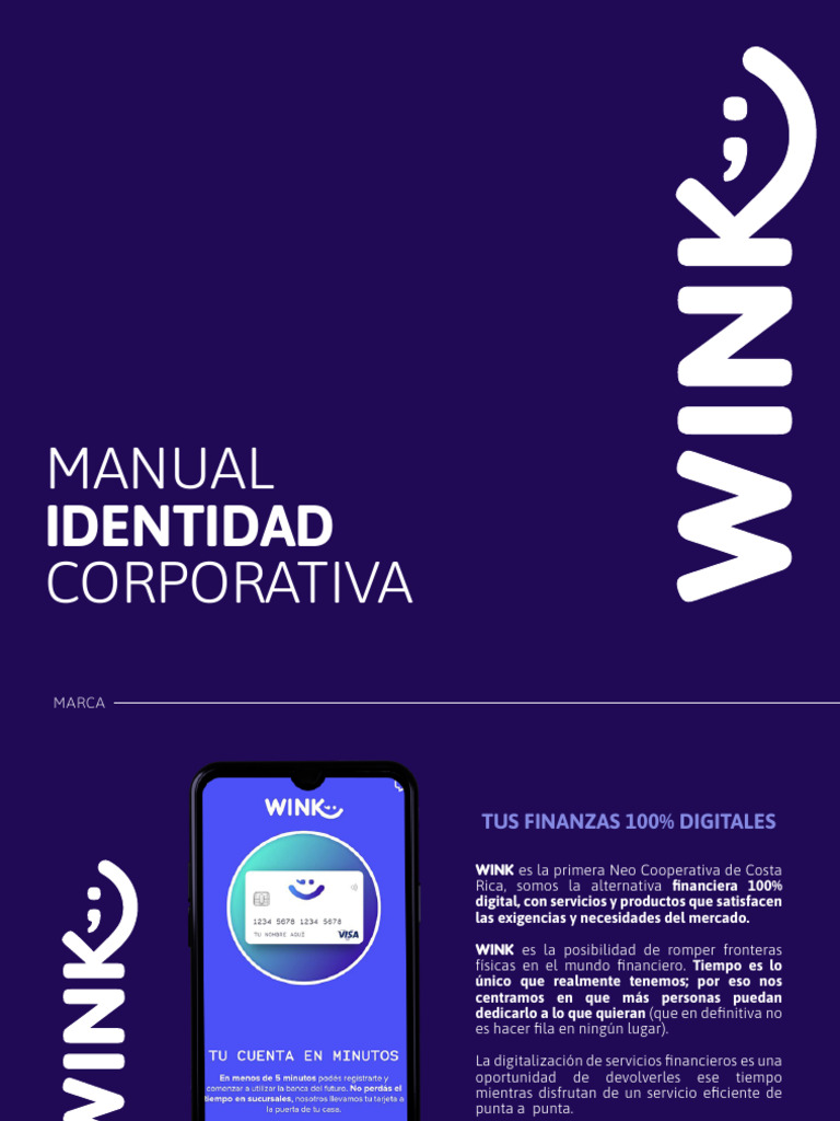 WINK Brand Book 2023 v7 | PDF | Marca | Tipografía