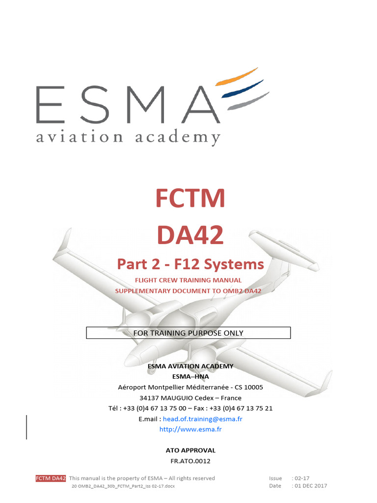 DA42 Systems | PDF | Aerospace | Aviation