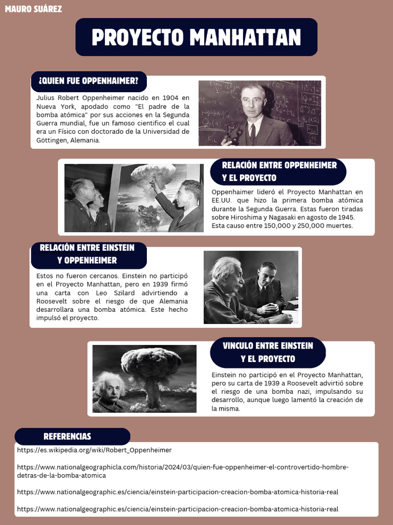 Proyecto Manhattan | PDF | Proyecto Manhattan | Albert Einstein