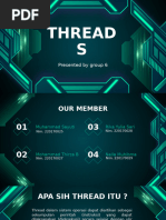 Makalah Thread Dalam Sistem Operasi | PDF