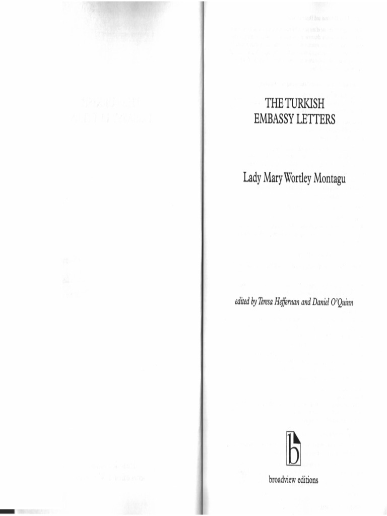 Montagu, The Turkish Letters Selections | PDF | Tulip | Ottoman Empire